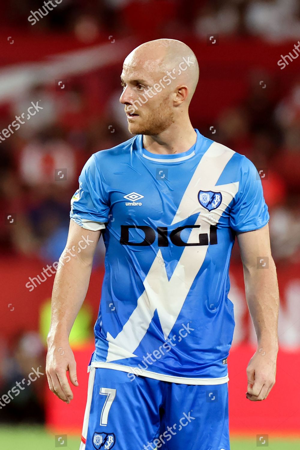 Isi Rayo Vallecano De Madrid During Editorial Stock Photo - Stock Image ...