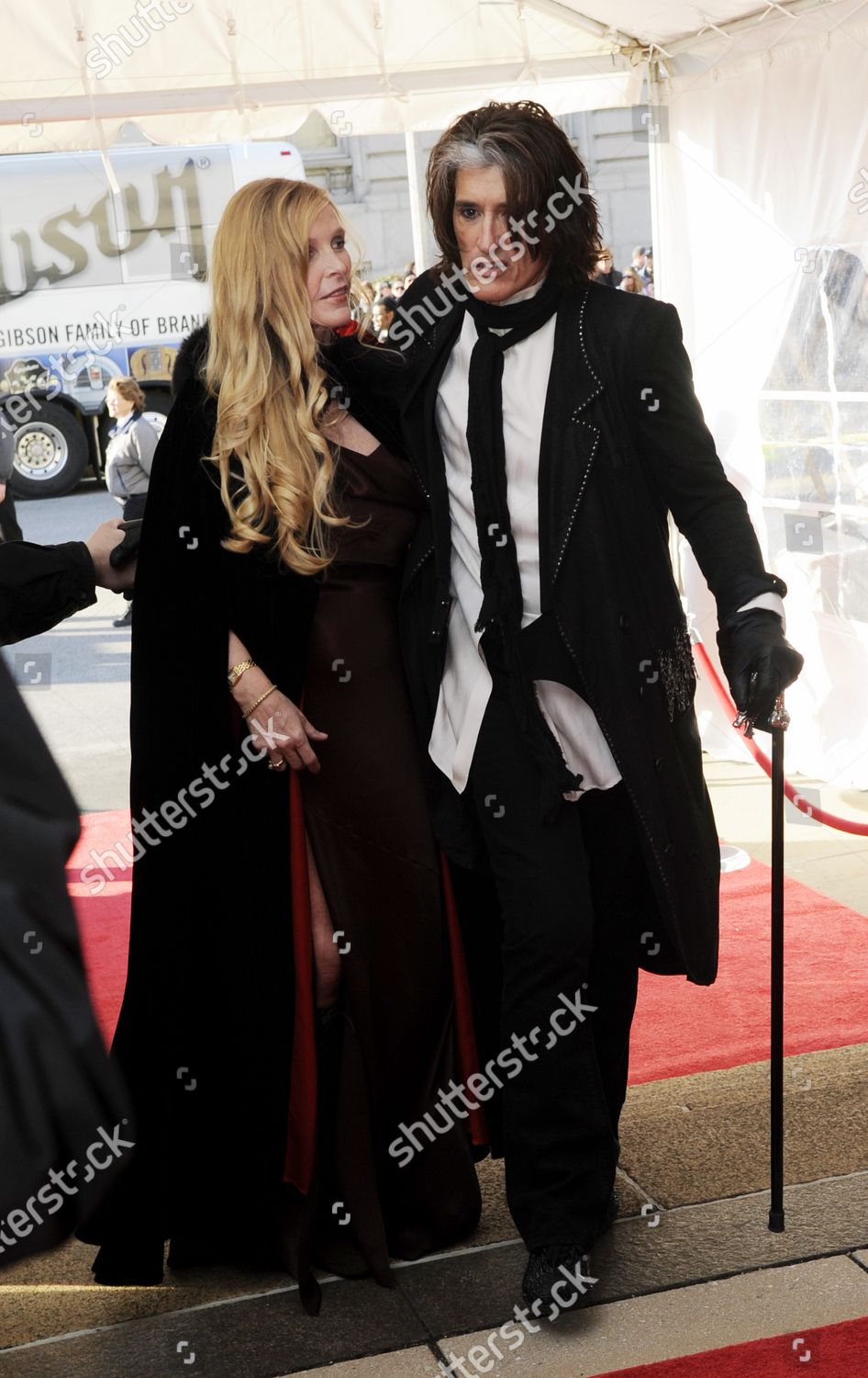 Joe Perry R His Wife Billie Editorial Stock Photo - Stock Image ...