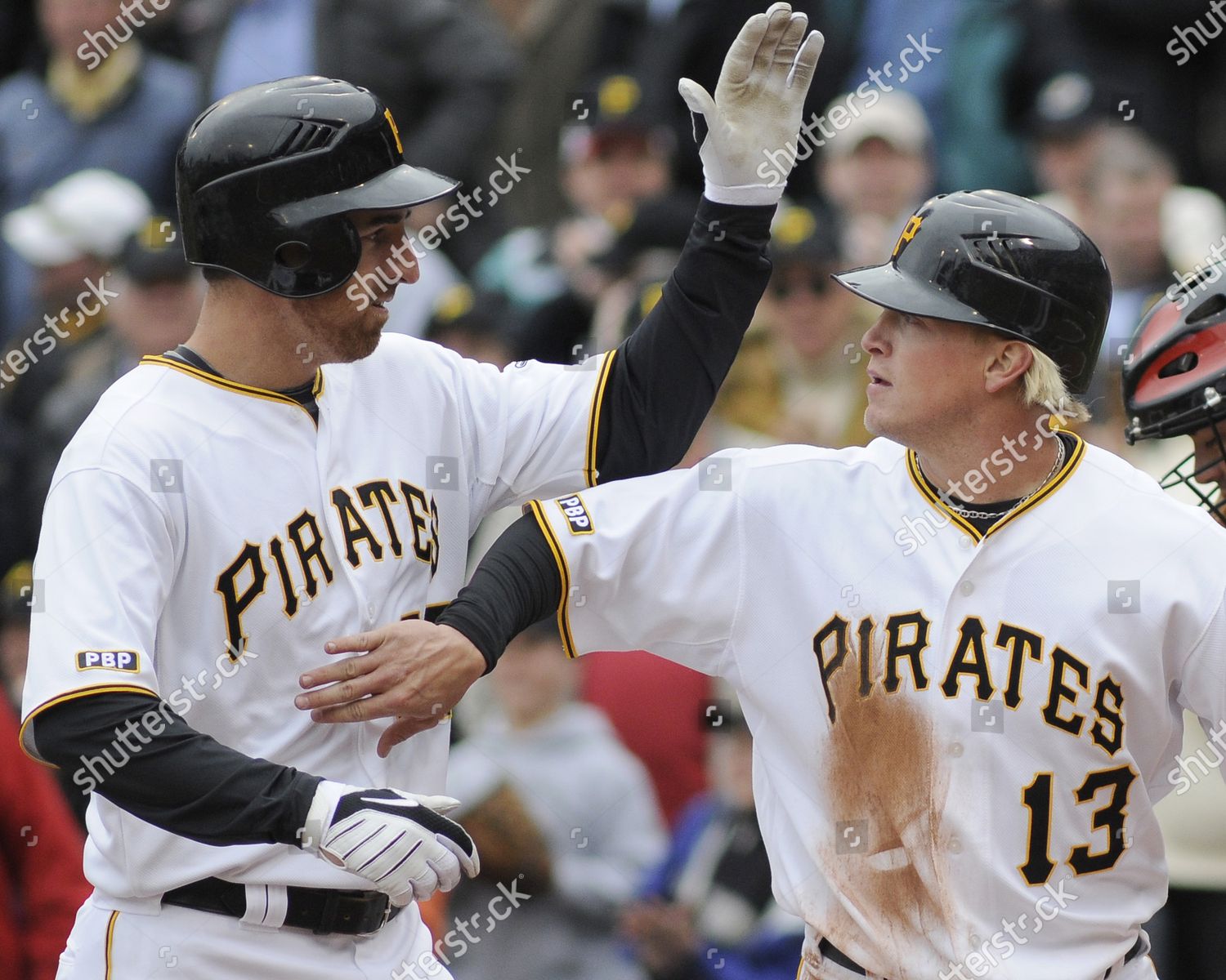 Pittsburgh Pirates Center Fielder Nate Mclouth Editorial Stock Photo ...