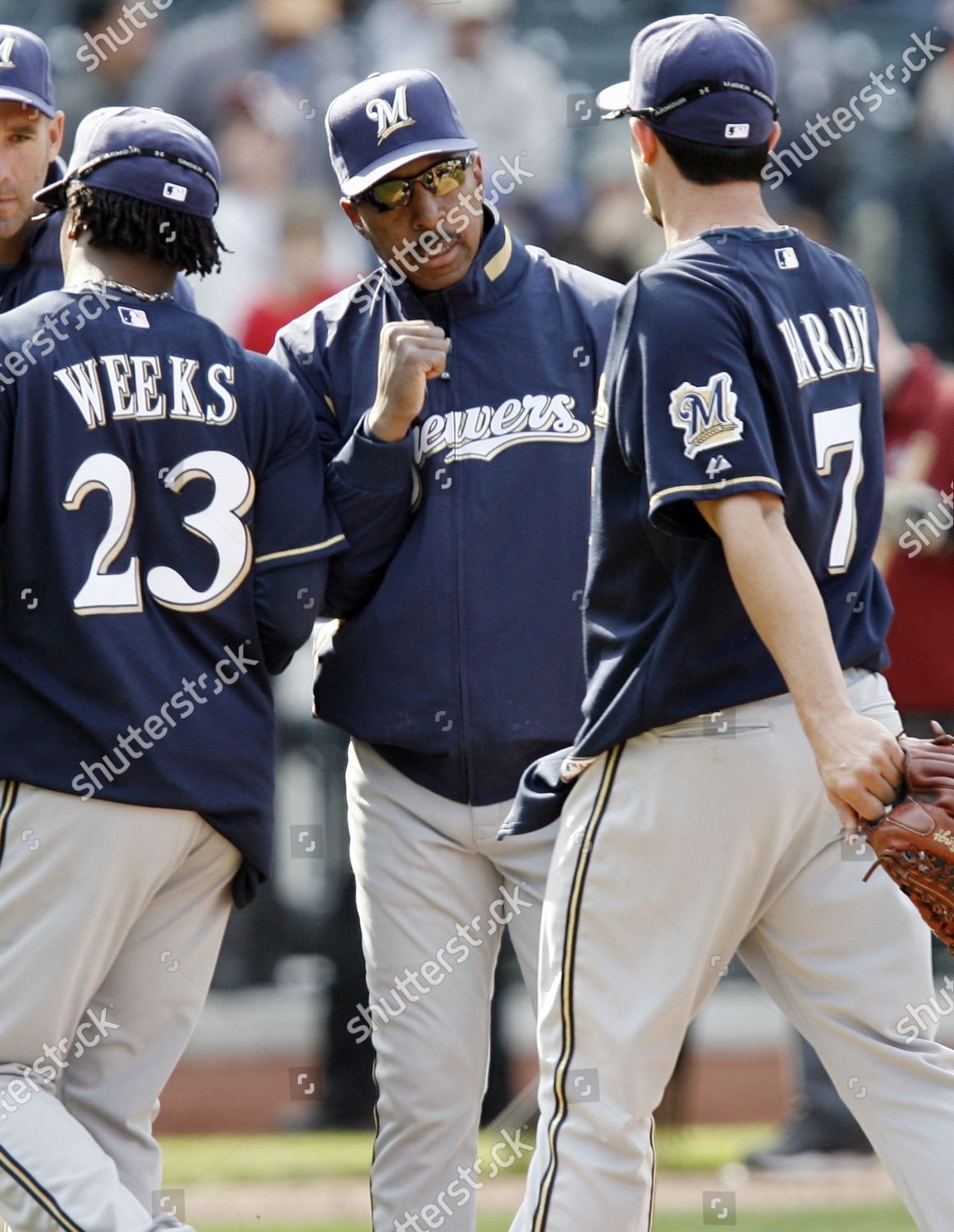 Milwaukee Brewers Bench Coach Willie Randolph Editorial Stock Photo ...