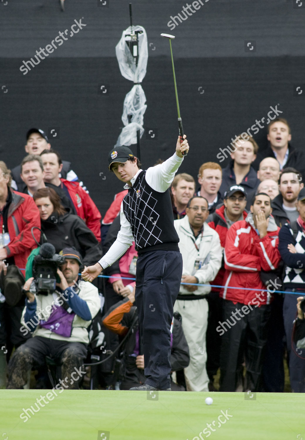 Rory Mcilroy Celebrating Winning On 17th Editorial Stock Photo - Stock ...