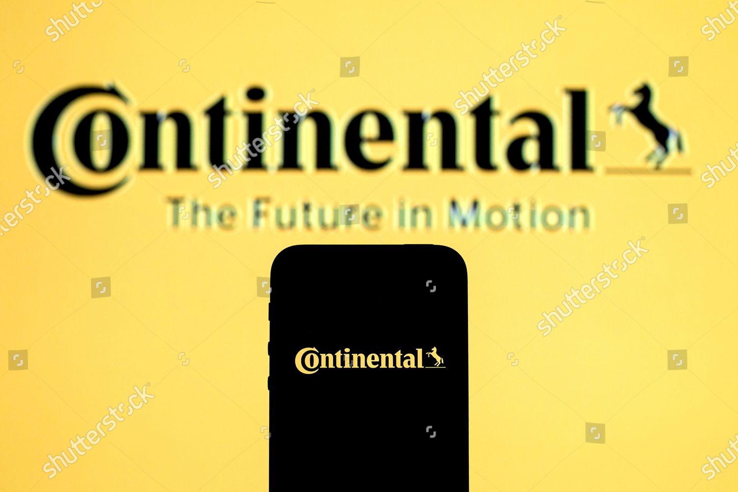 This Photo Illustration Continental Ag Logo Editorial Stock Photo ...