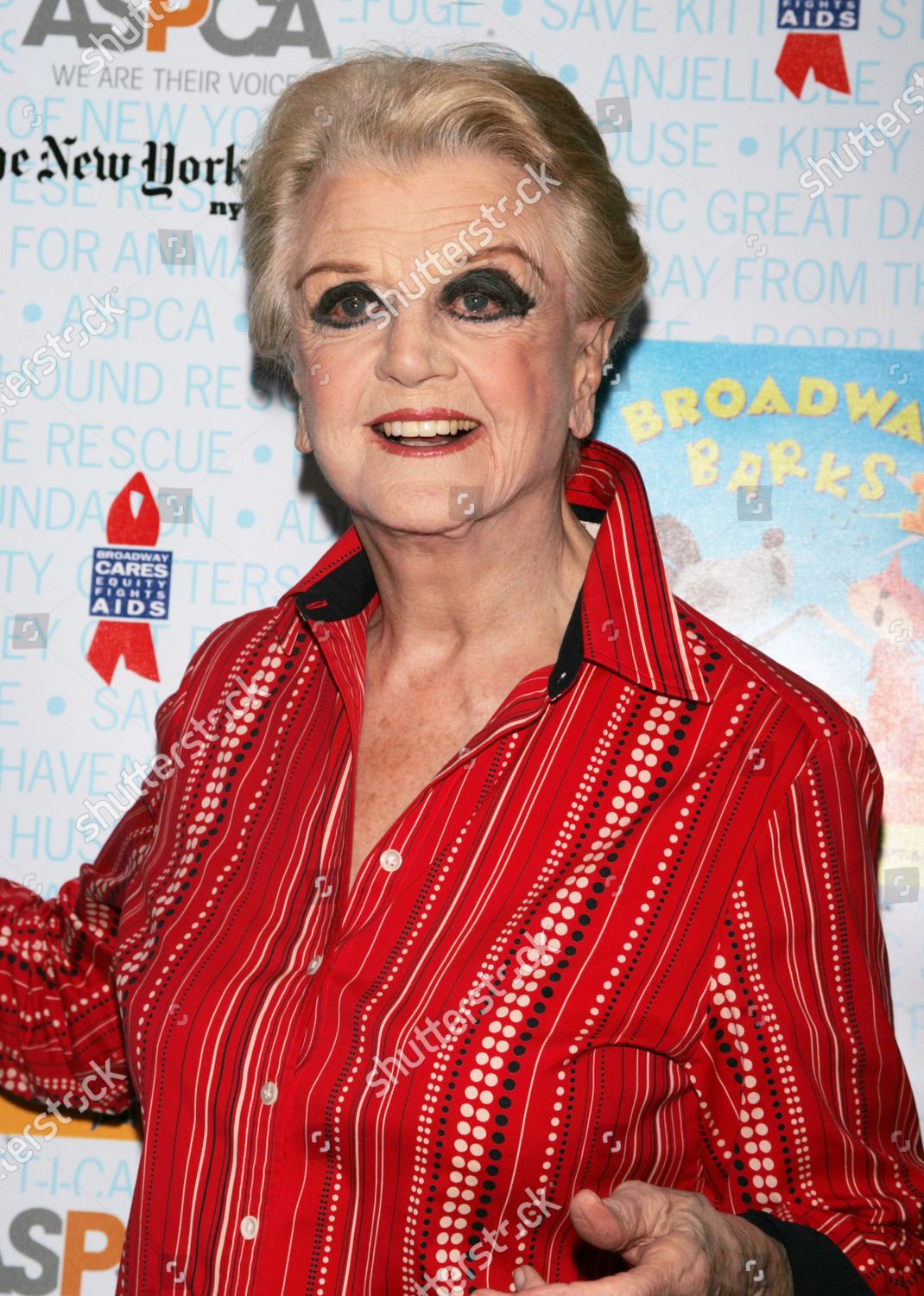 Angela Lansbury Arrives Broadway Barks 11th Editorial Stock Photo ...