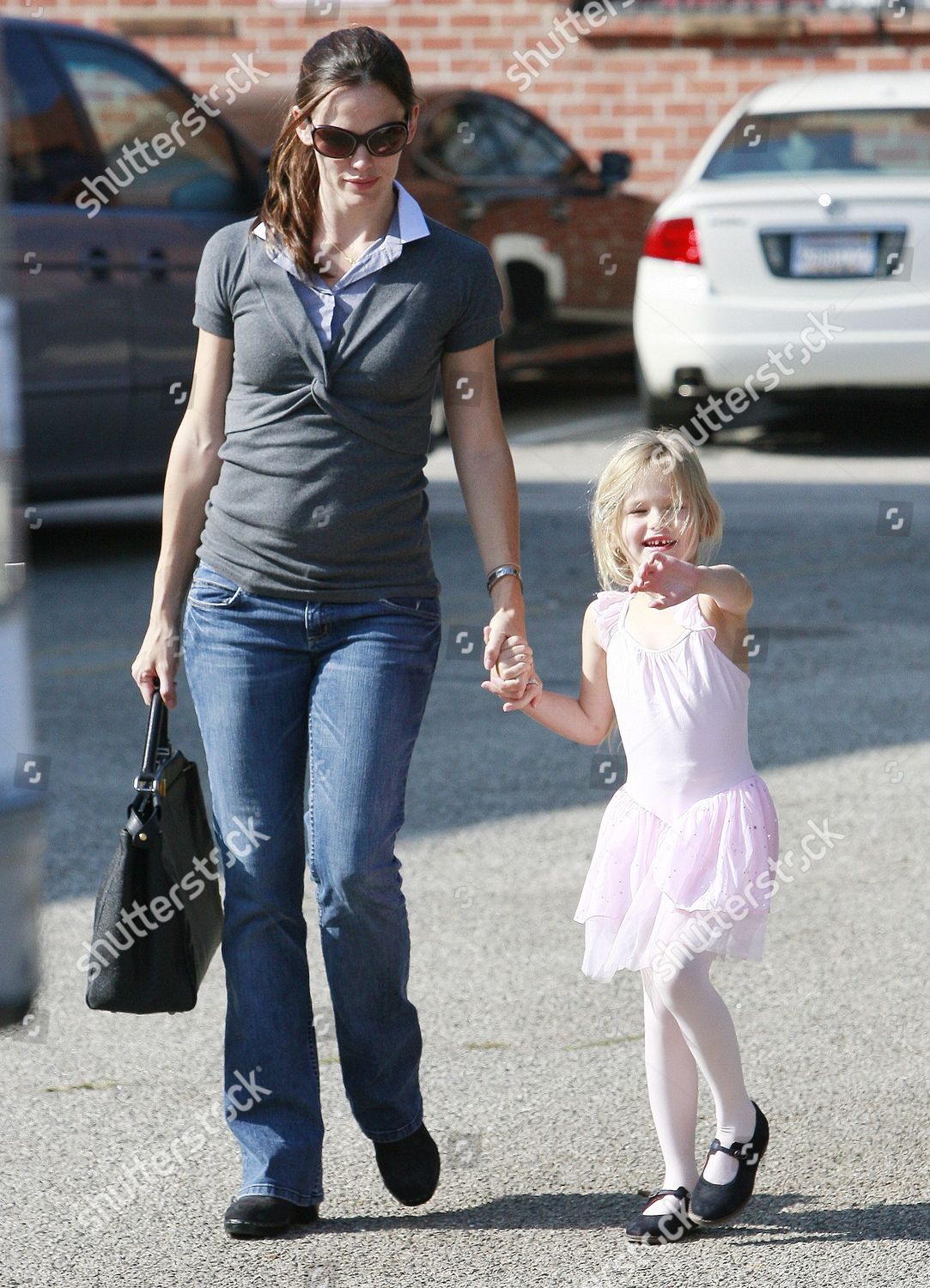 Jennifer Garner Daughter Violet Affleck Editorial Stock Photo - Stock ...