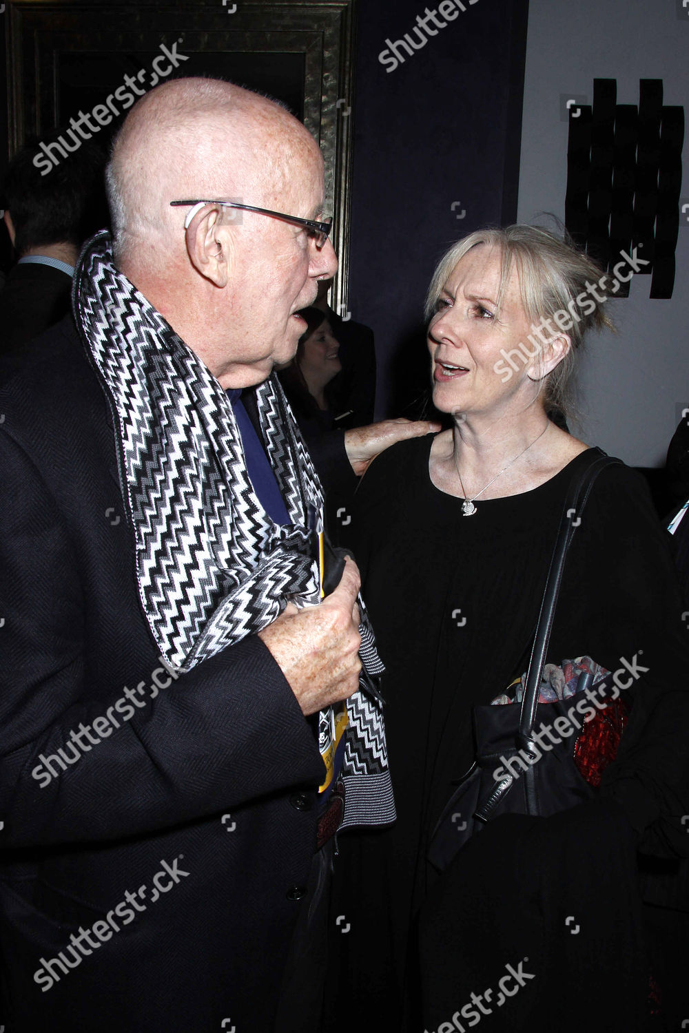 Richard Wilson Liz Crowther Editorial Stock Photo - Stock Image ...