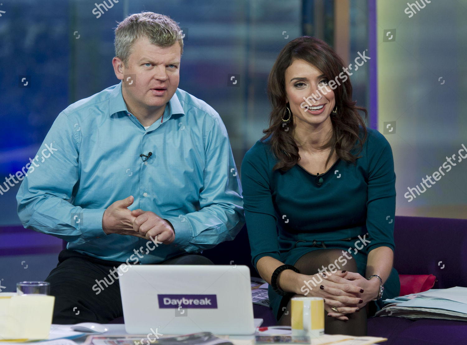Adrian Chiles Christine Bleakley Editorial Stock Photo - Stock Image ...