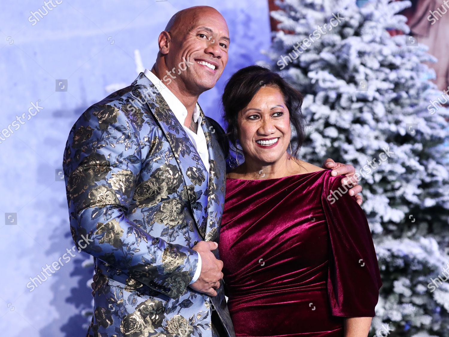 Actor Dwayne Johnson Mother Ata Johnson Editorial Stock Photo - Stock ...