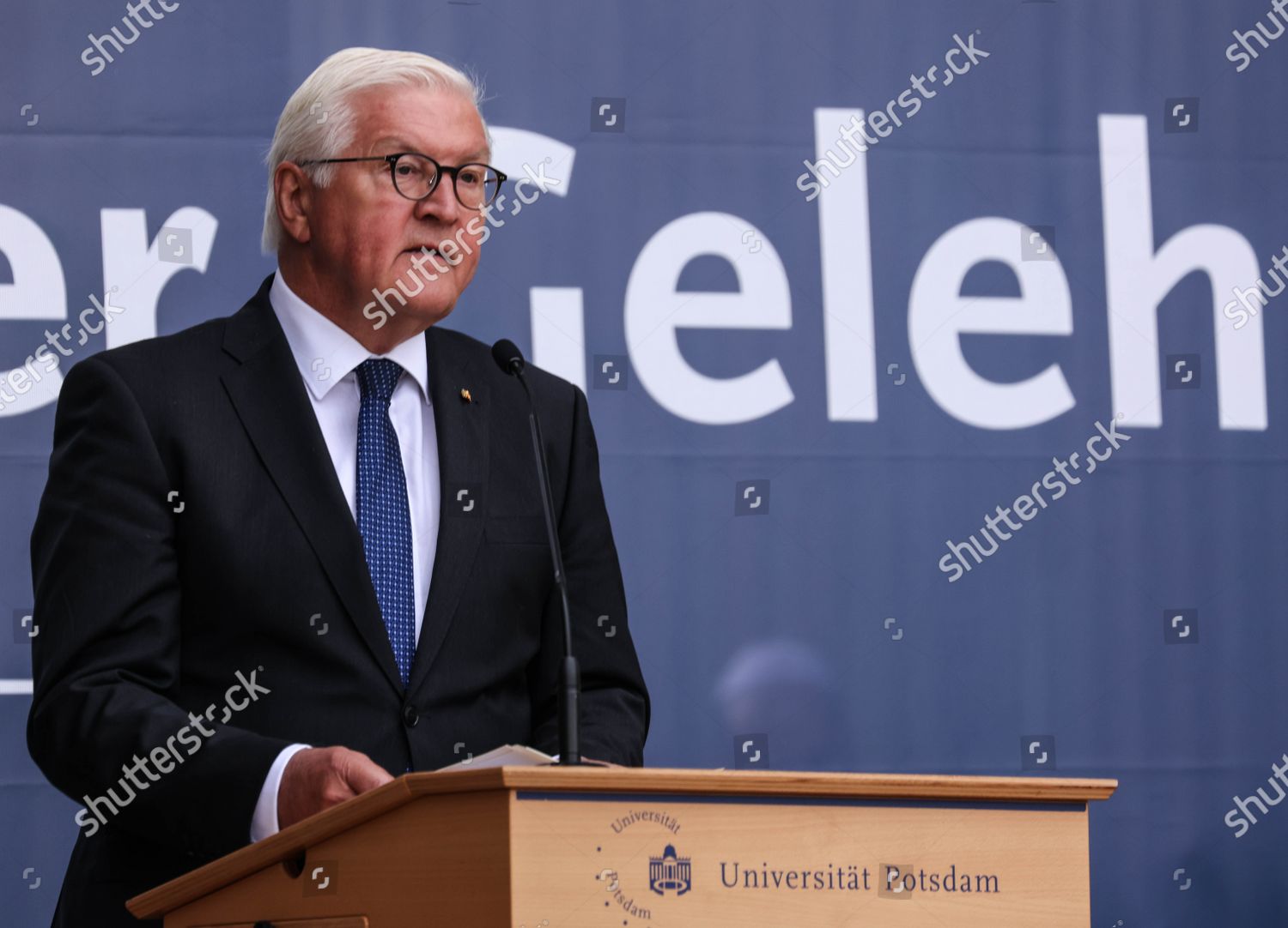 German President Frankwalter Steinmeier Attends Opening Editorial Stock ...