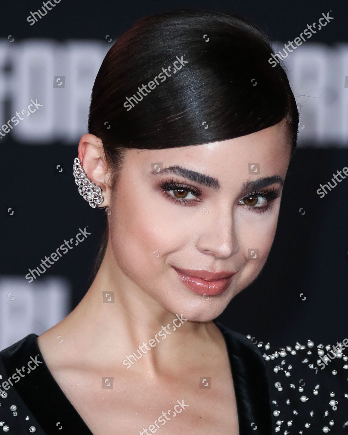 Sofia Carson Wearing Chanel Arrives Los Editorial Stock Photo - Stock ...