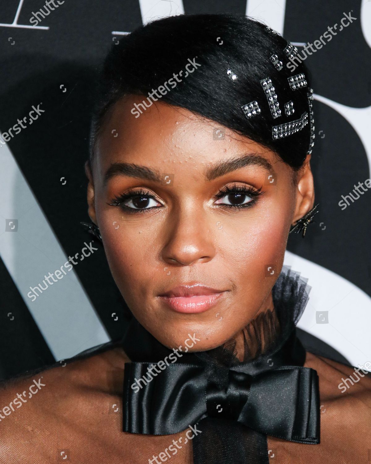Singer Janelle Monae Wearing Alexandre Vauthier Editorial Stock Photo ...