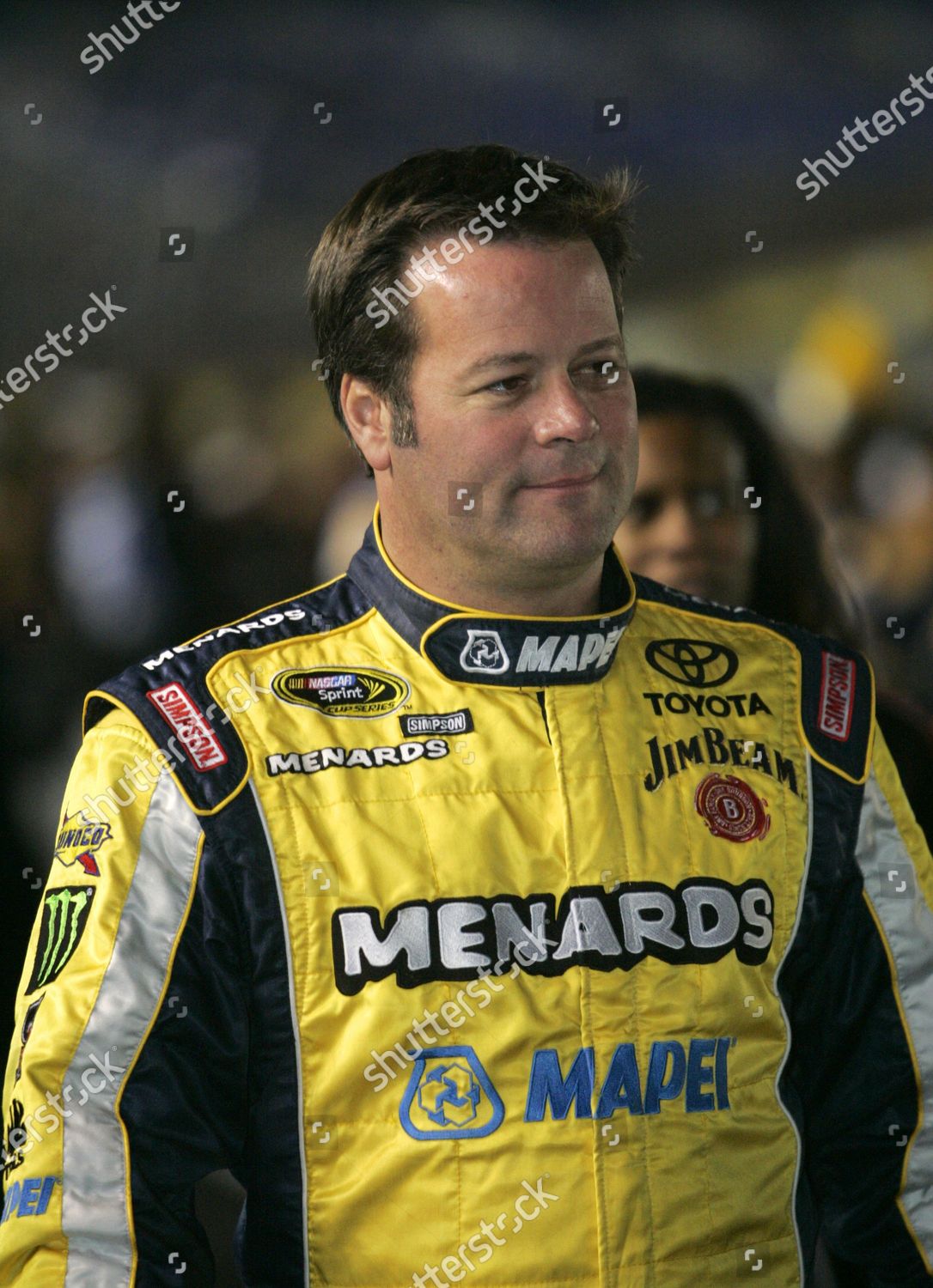 Nascar Driver Robby Gordon Walks His Editorial Stock Photo - Stock ...