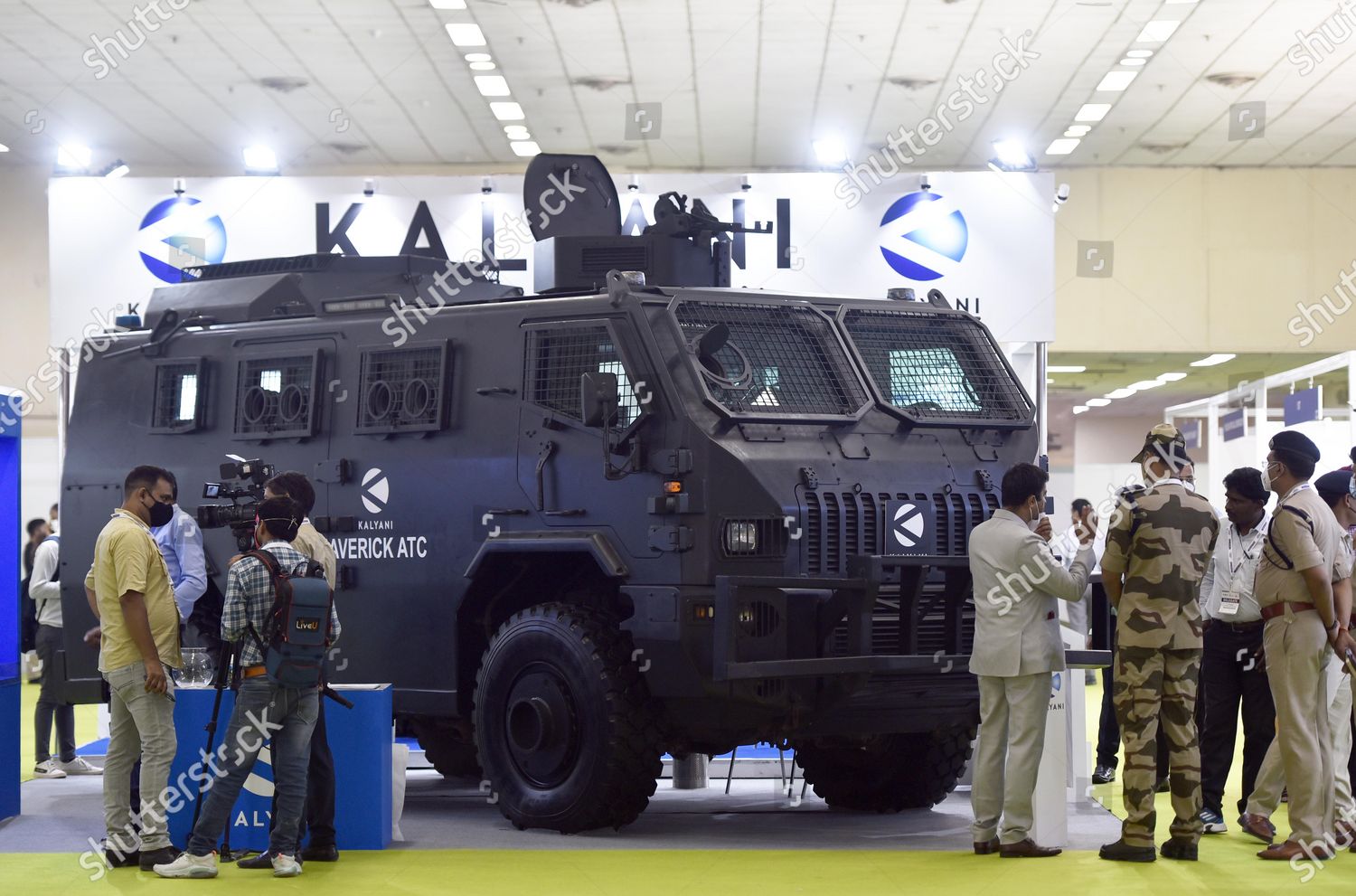 Kalyani Maverick Armoured Troop Carrier On Editorial Stock Photo - Stock Image | Shutterstock