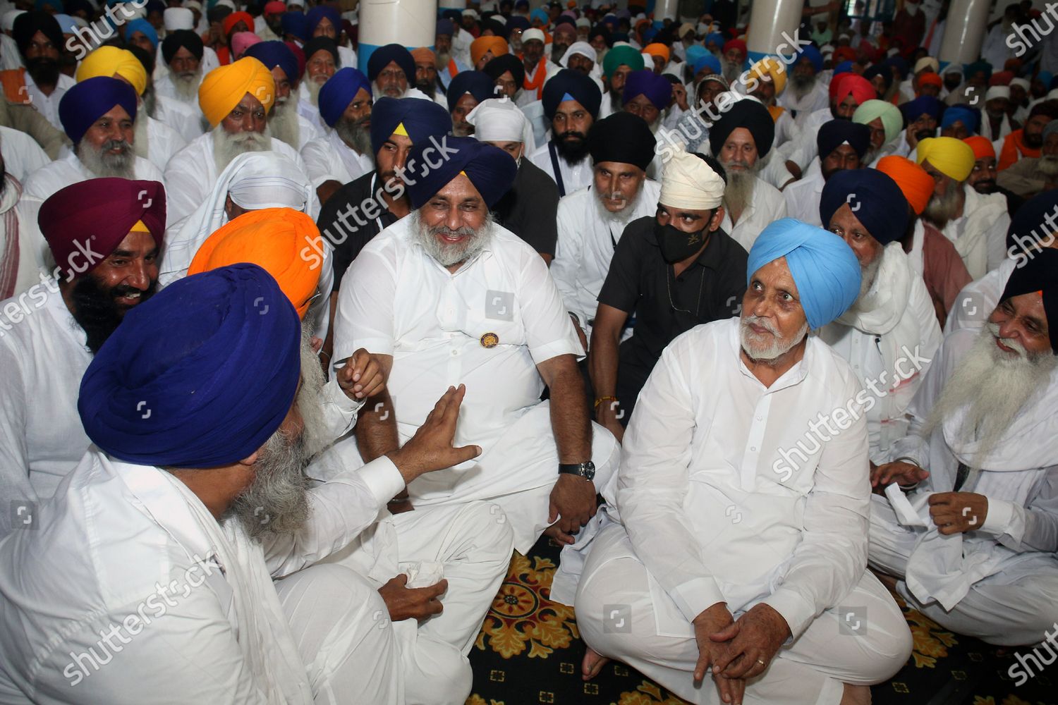 Shiromani Akali Dal Sad Chief Sukhbir Editorial Stock Photo - Stock Image | Shutterstock