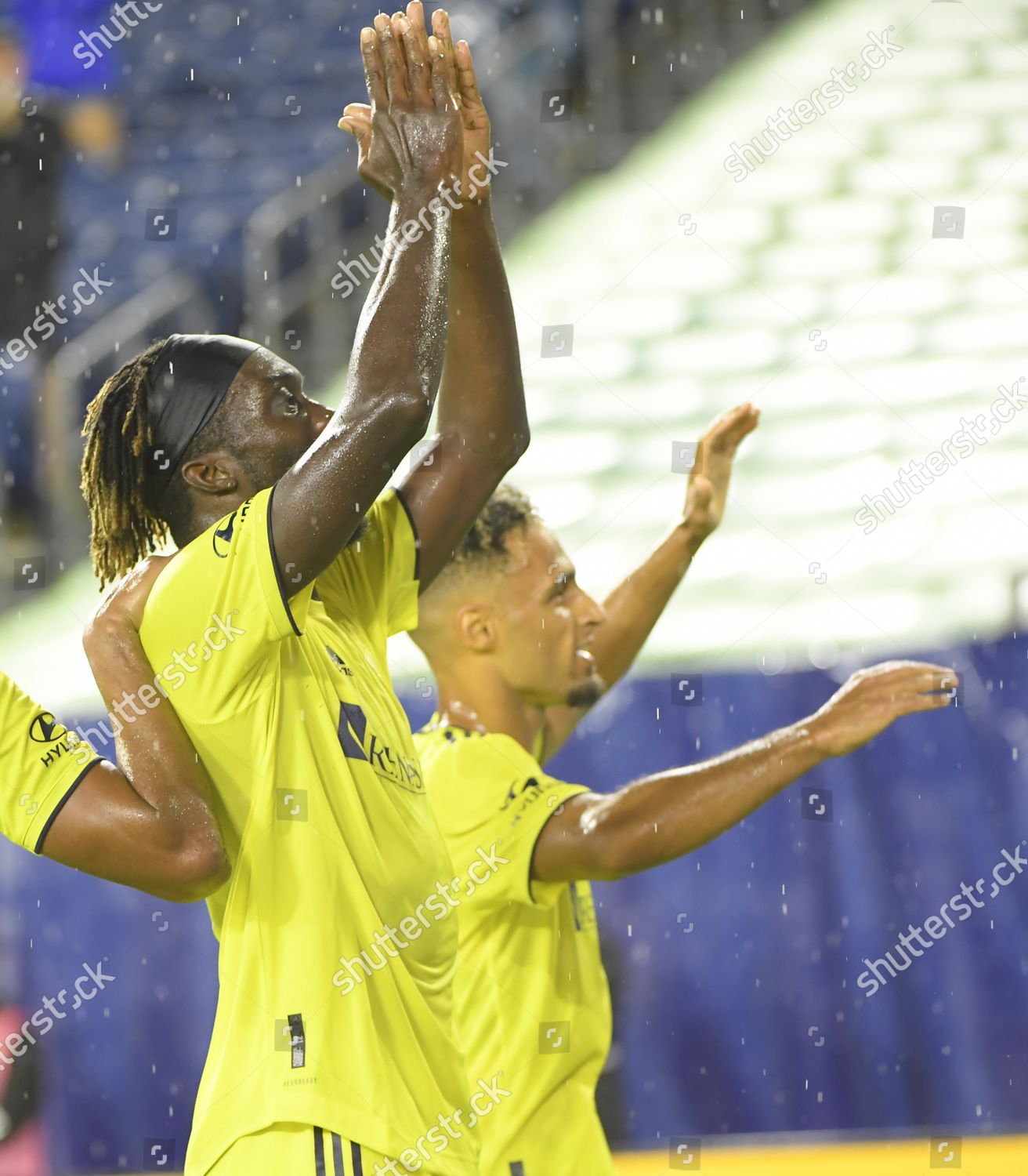 Nashville Sc Forward Cj Sapong 17 Editorial Stock Photo - Stock Image ...