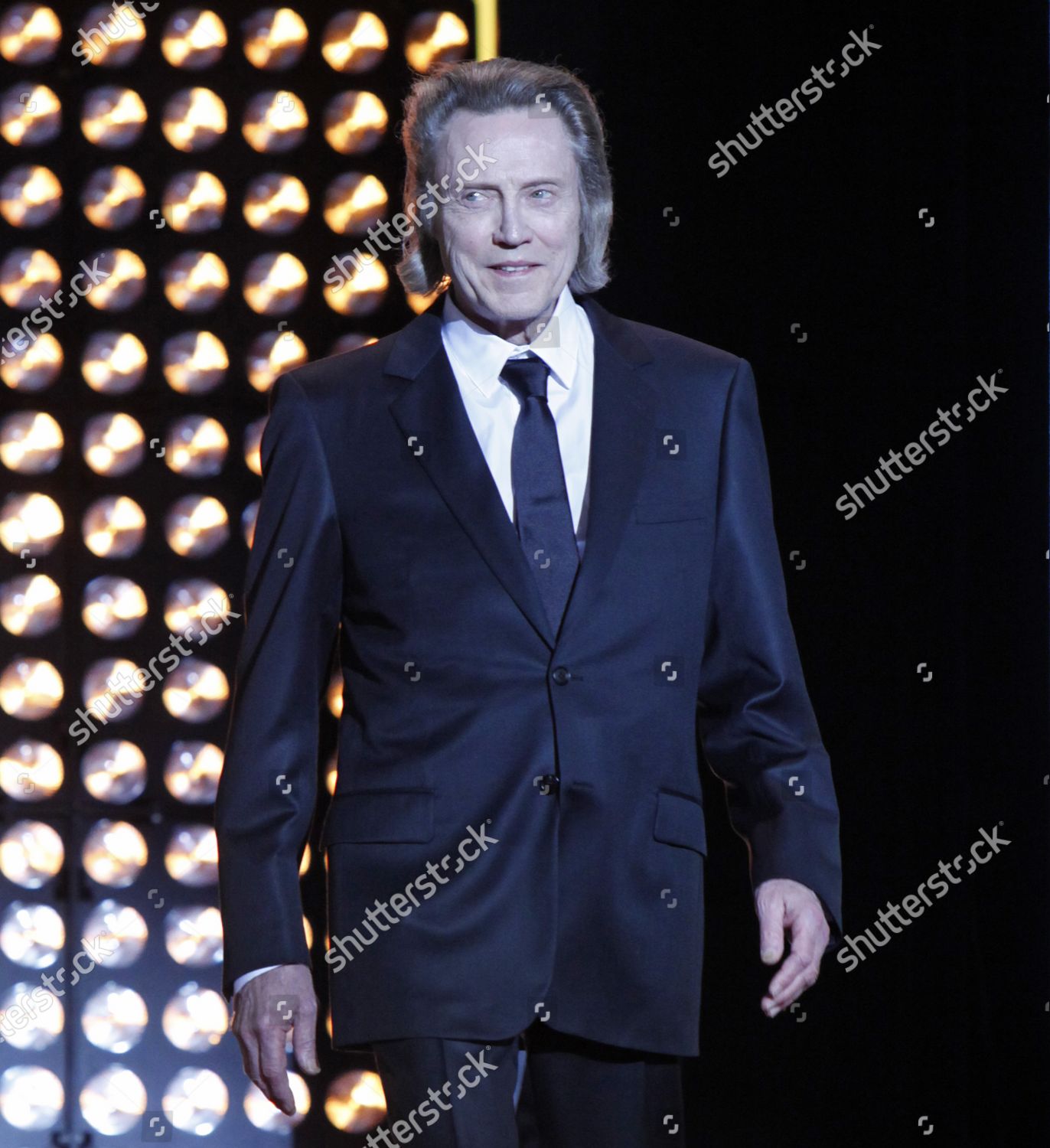 Actor Christopher Walken Arrives On Stage Editorial Stock Photo - Stock ...