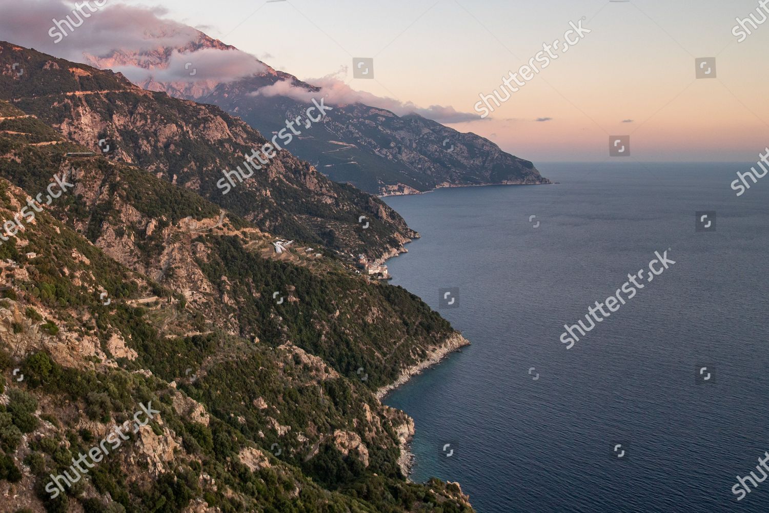 View Osiou Gregoriou Orthodox Greek Eastern Editorial Stock Photo ...