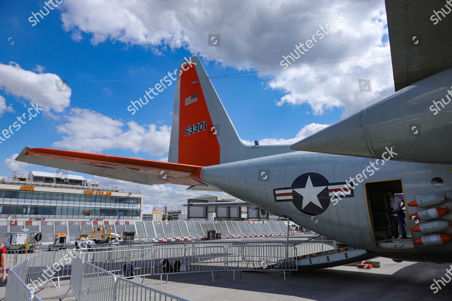 Lockheed Martin C130 Propeller Military Aircraft Editorial Stock Photo ...