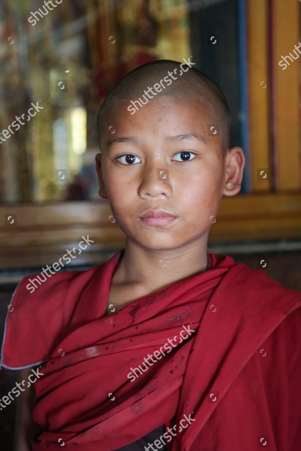 Young Boy Buddhist Monk Tibet Jangchub Editorial Stock Photo - Stock ...