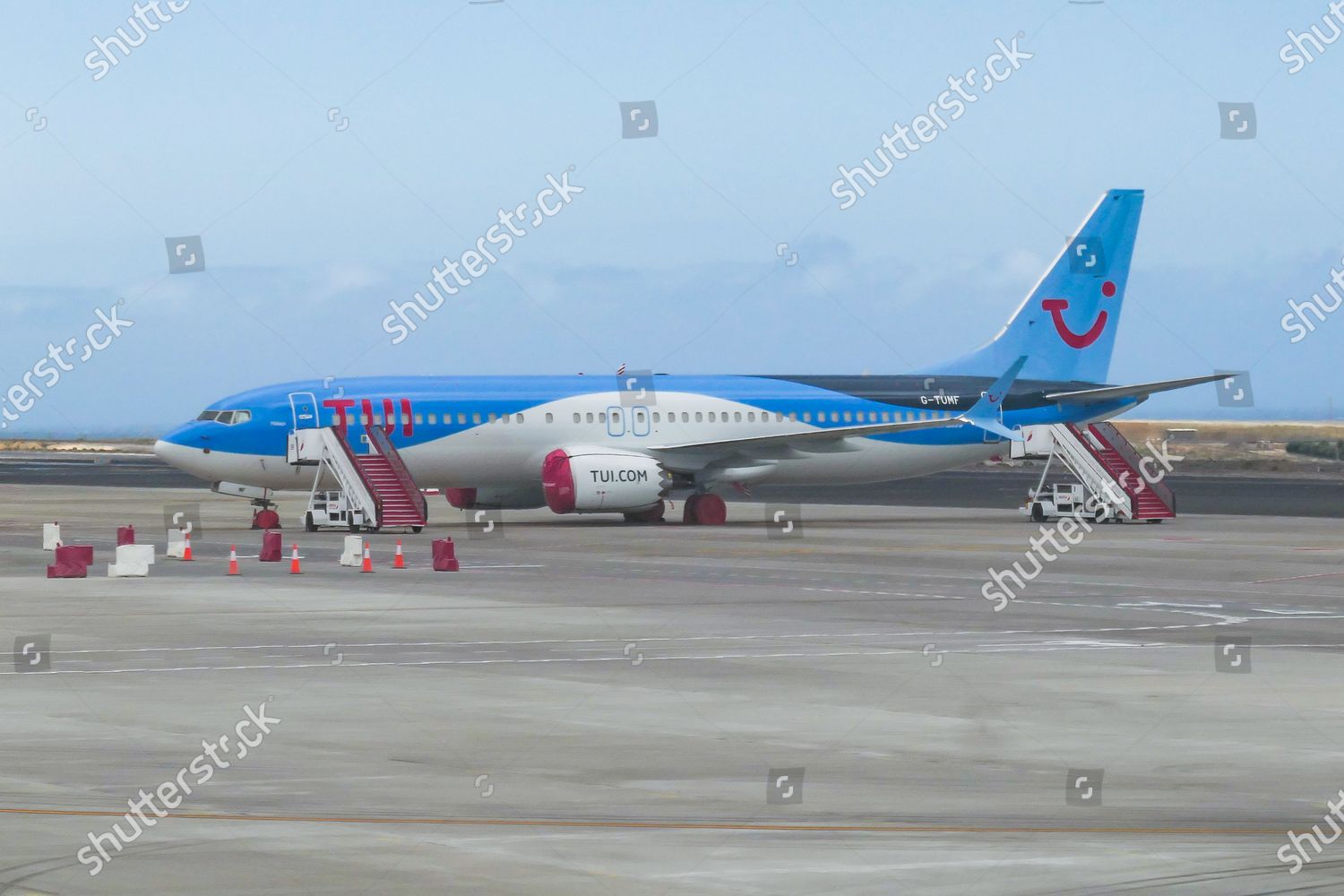 Tui Airways Boeing 737 Max 8 Editorial Stock Photo - Stock Image ...