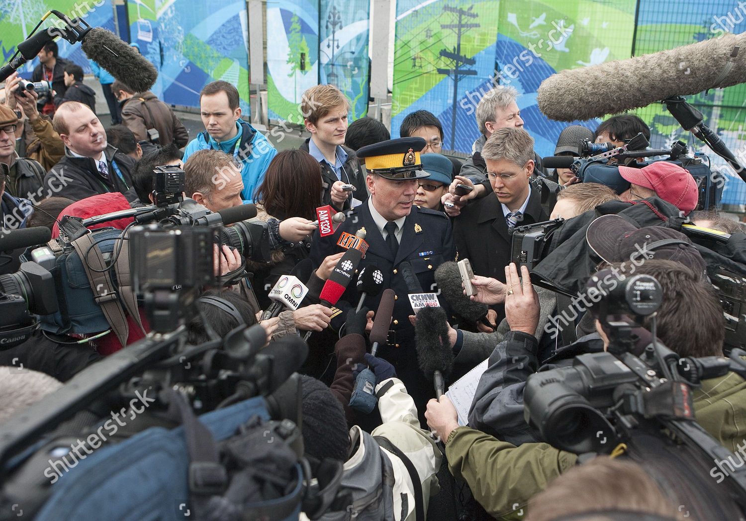 Ssgt Mike Cote Vancouver 2010 Integrated Editorial Stock Photo - Stock ...