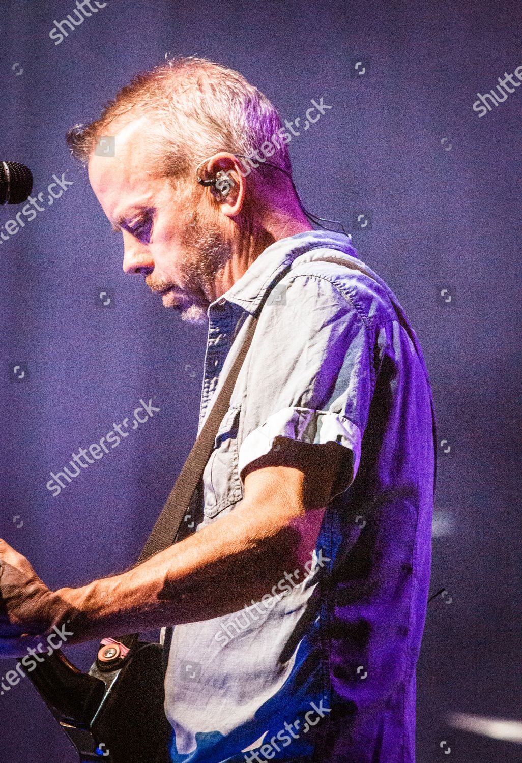 Counting Crows David Bryson Tcu Amphitheater Editorial Stock Photo ...