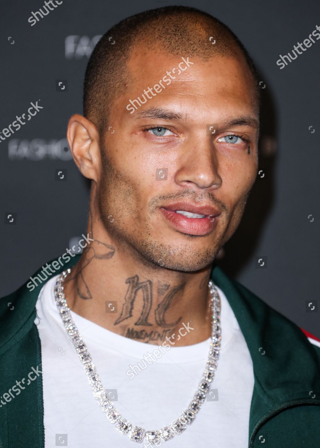 Jeremy Meeks Arrives Fashion Nova X Editorial Stock Photo - Stock Image ...