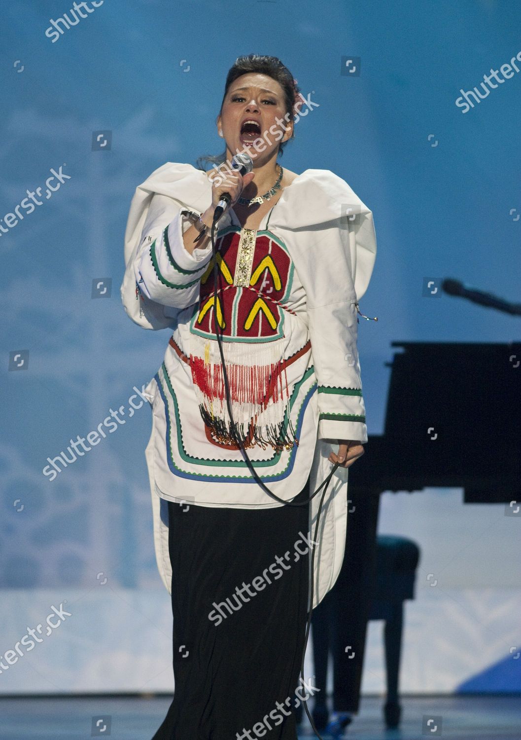 Inuit Throat Singer Tanya Tagaq Performs Editorial Stock Photo - Stock ...