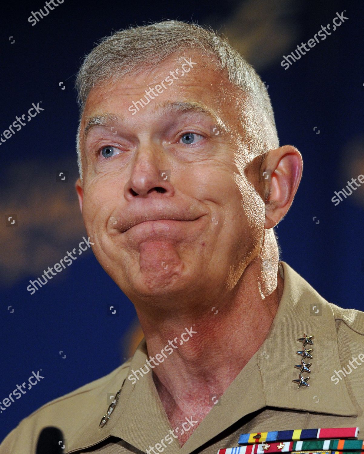 Gen James Conway Commandant Us Marine Editorial Stock Photo - Stock ...