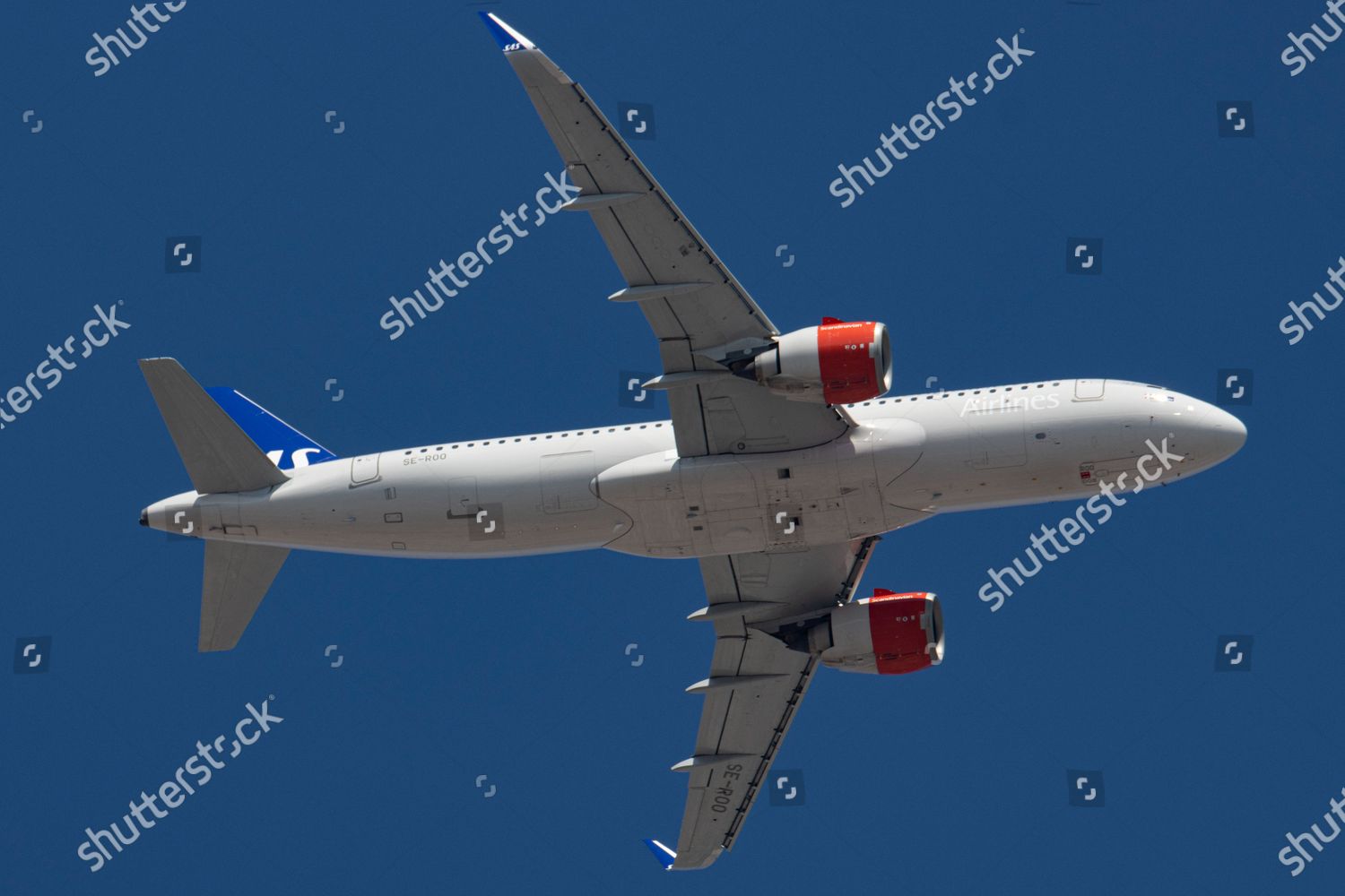 Sas Scandinavian Airlines Airbus A320neo Registration Editorial Stock Photo - Stock Image ...