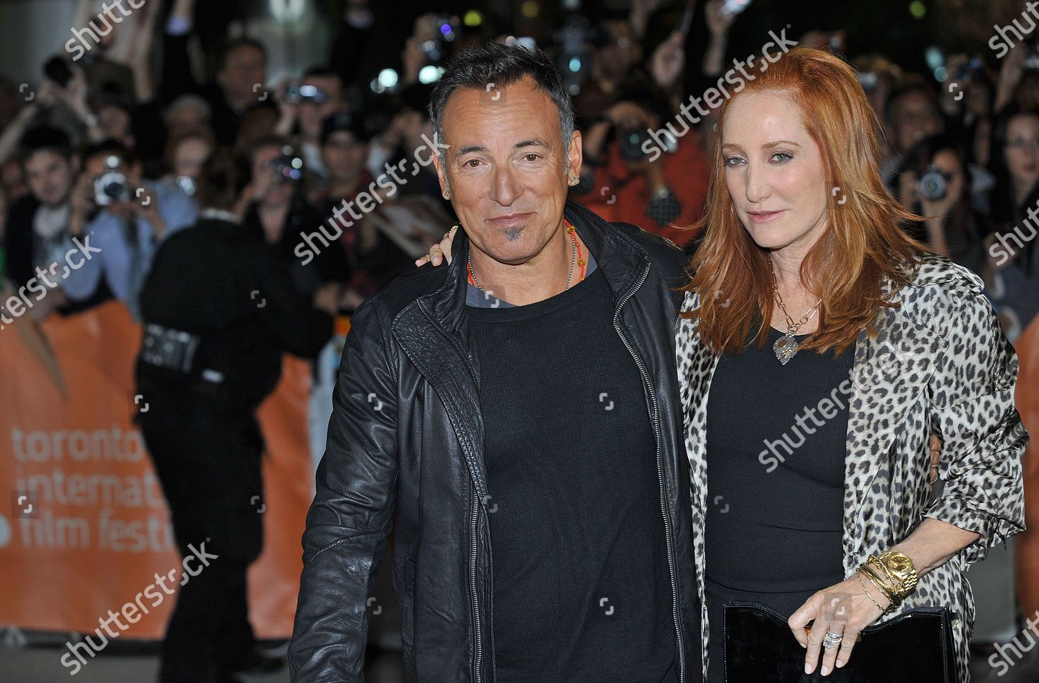 Rock Legend Bruce Springsteen His Wife Editorial Stock Photo - Stock ...