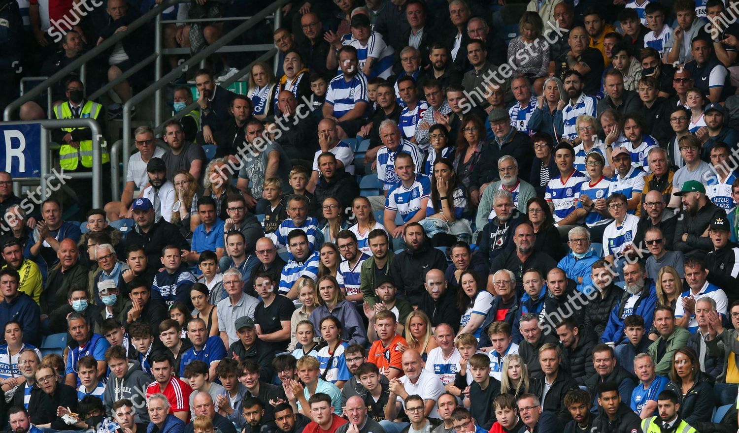 Qpr Full Stand Supporter Supporters Fan Editorial Stock Photo - Stock ...