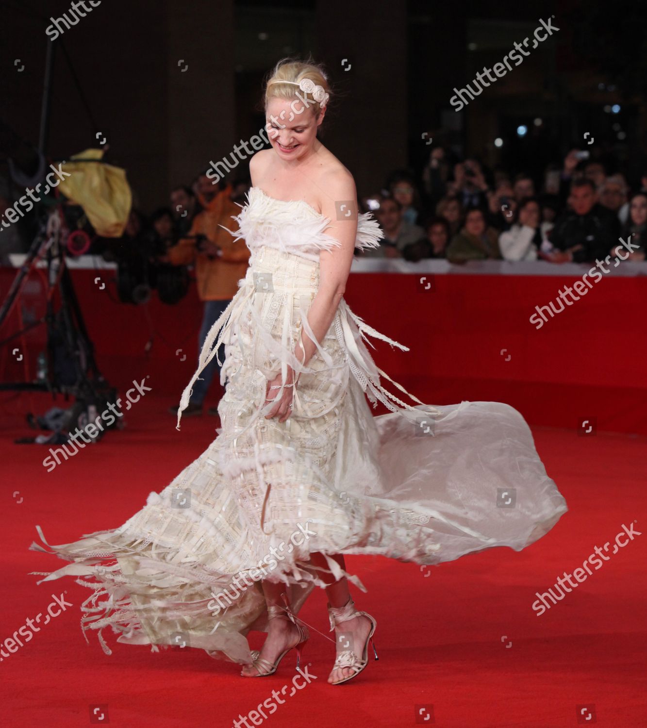 Jeanette Hain Arrives On Red Carpet Editorial Stock Photo - Stock Image ...