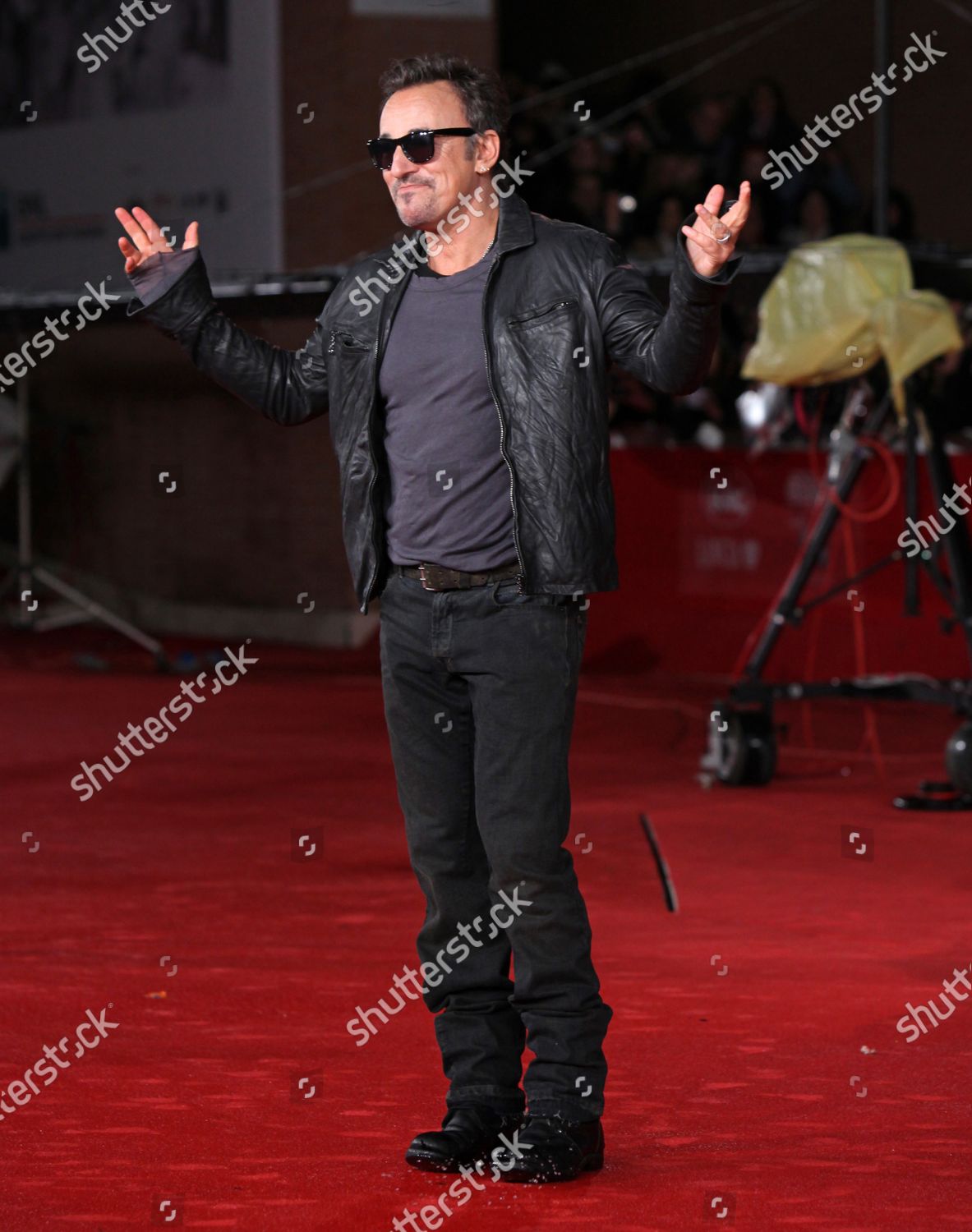 Bruce Springsteen Arrives On Red Carpet Editorial Stock Photo - Stock ...