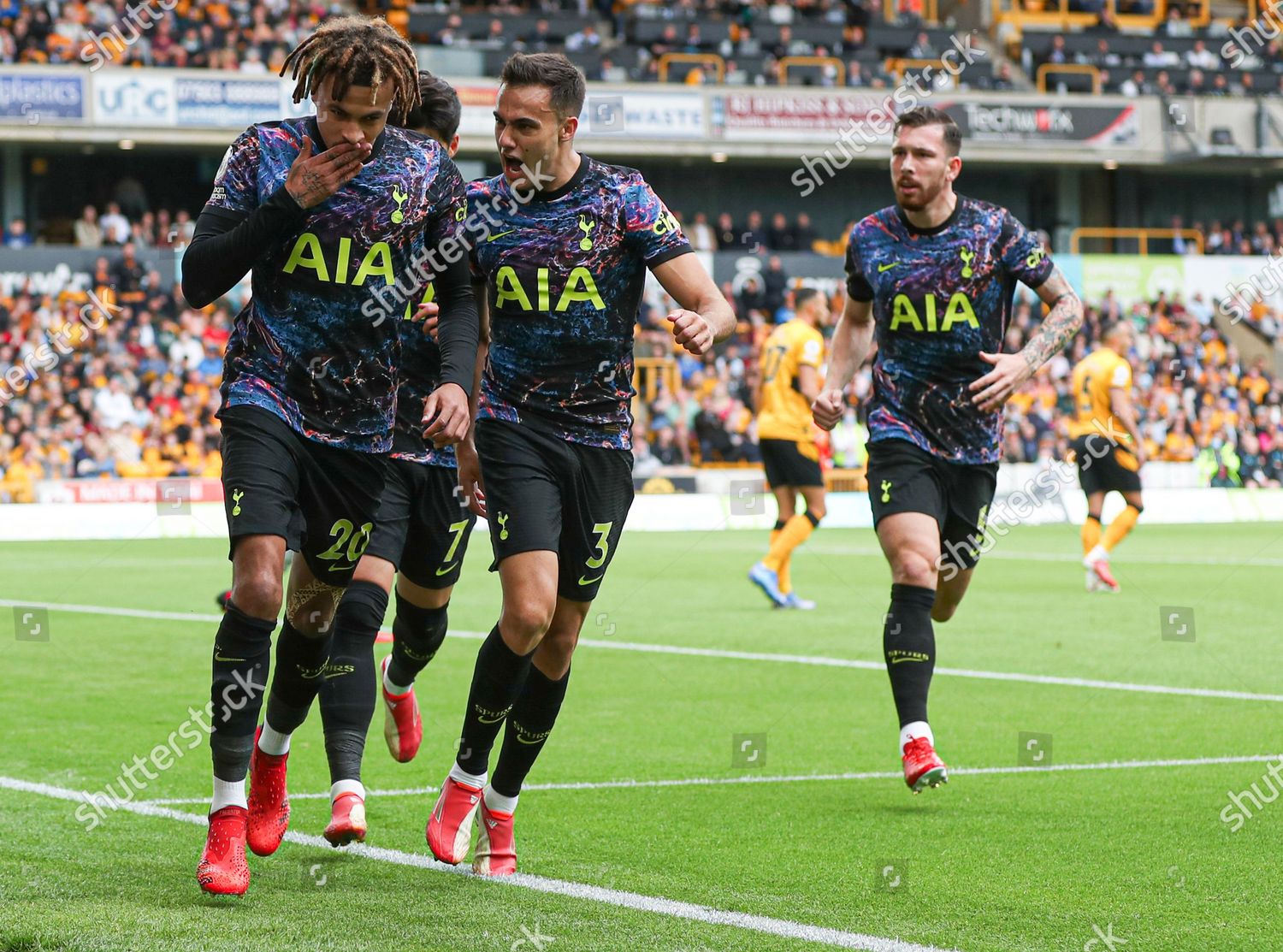 Dele Alli Tottenham Hotspur Celebrates Scoring Editorial Stock Photo ...
