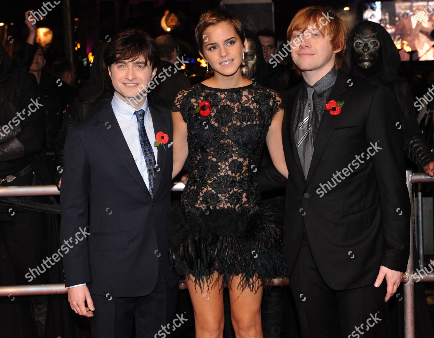 British Actors Daniel Radcliffe Emma Watson Editorial Stock Photo ...