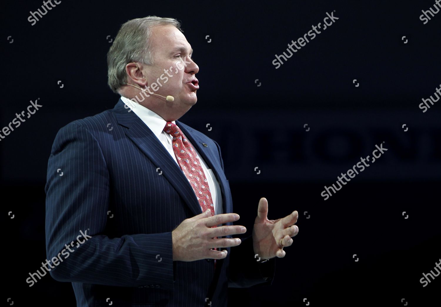 John Mendel Vicepresident American Honda Motor Editorial Stock Photo ...