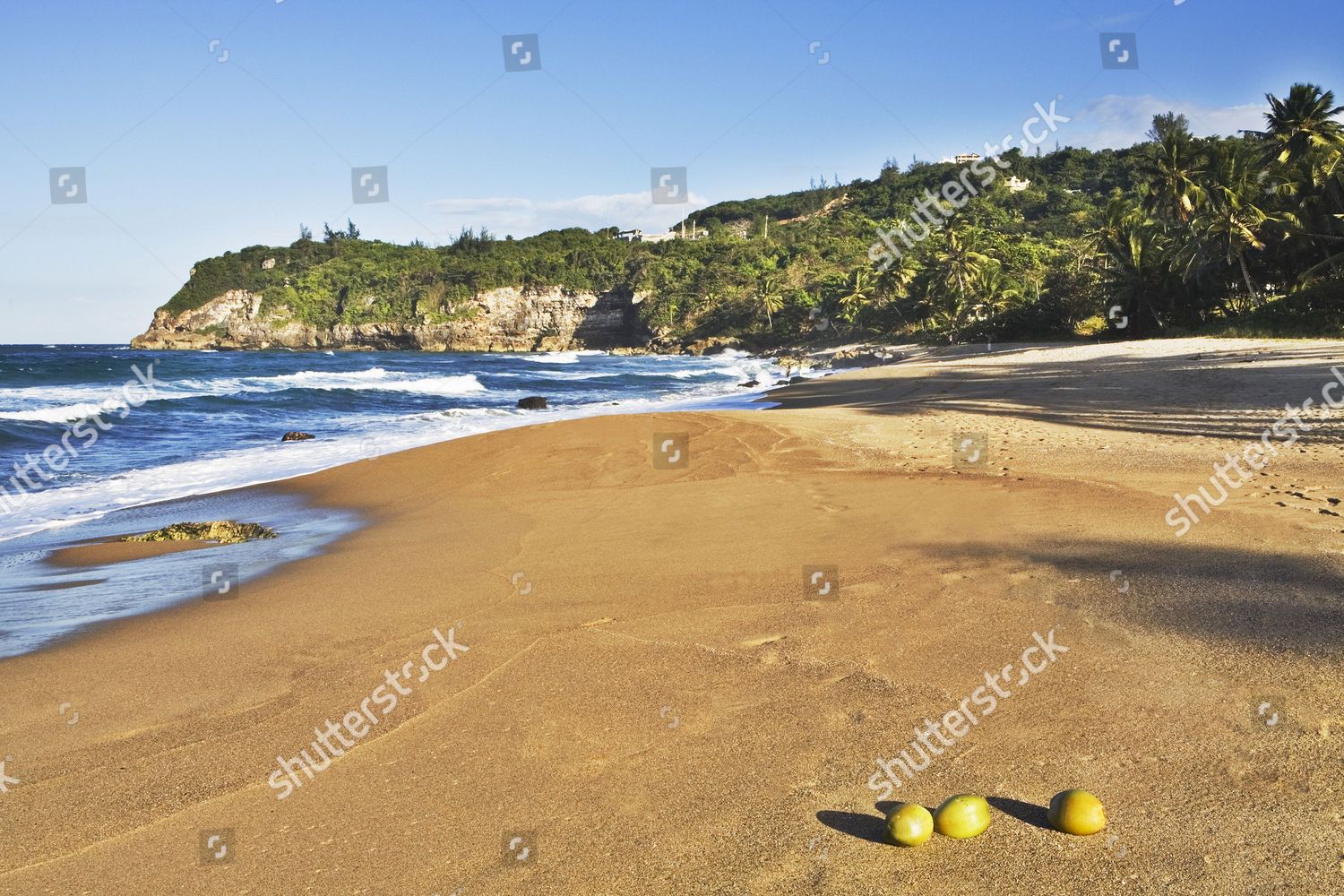 Guajataca Beach Quebradillas Puerto Rico Caribbean Editorial Stock ...