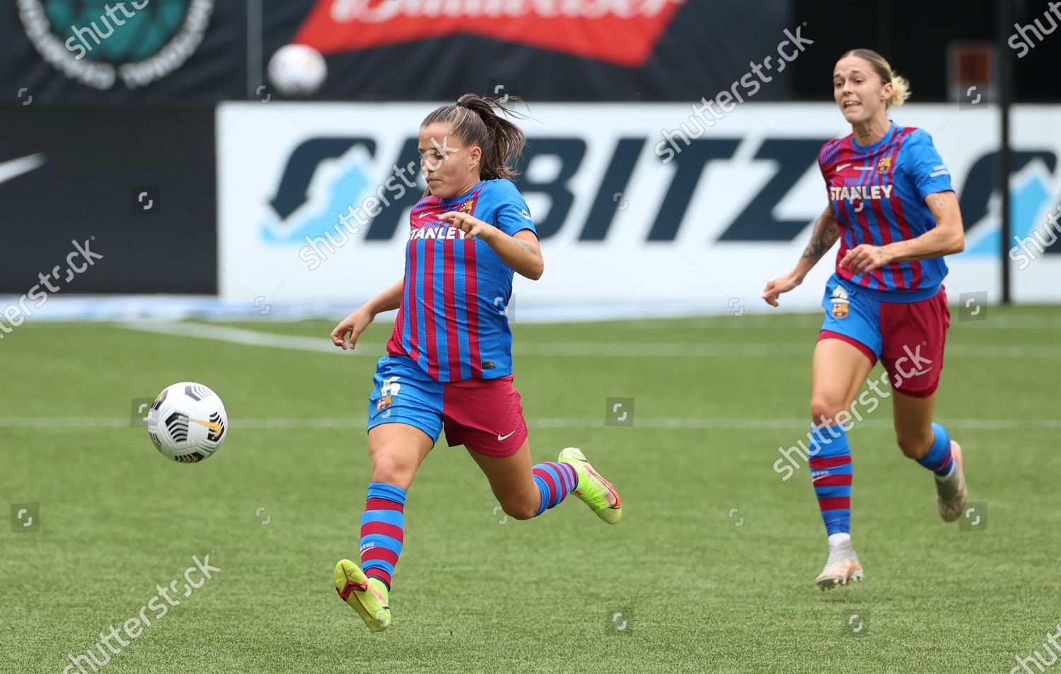 Claudia Pina Medina Fc Barcelona Plays Editorial Stock Photo - Stock ...