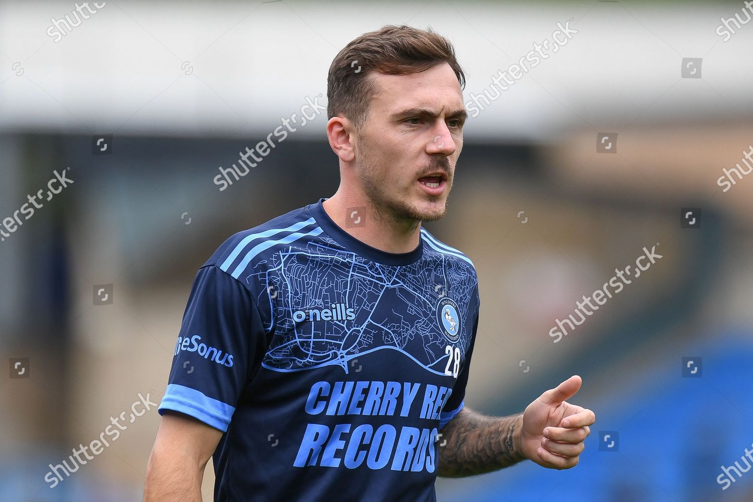 Wycombe Wanderers Midfielder Josh Scowen 28 Editorial Stock Photo ...