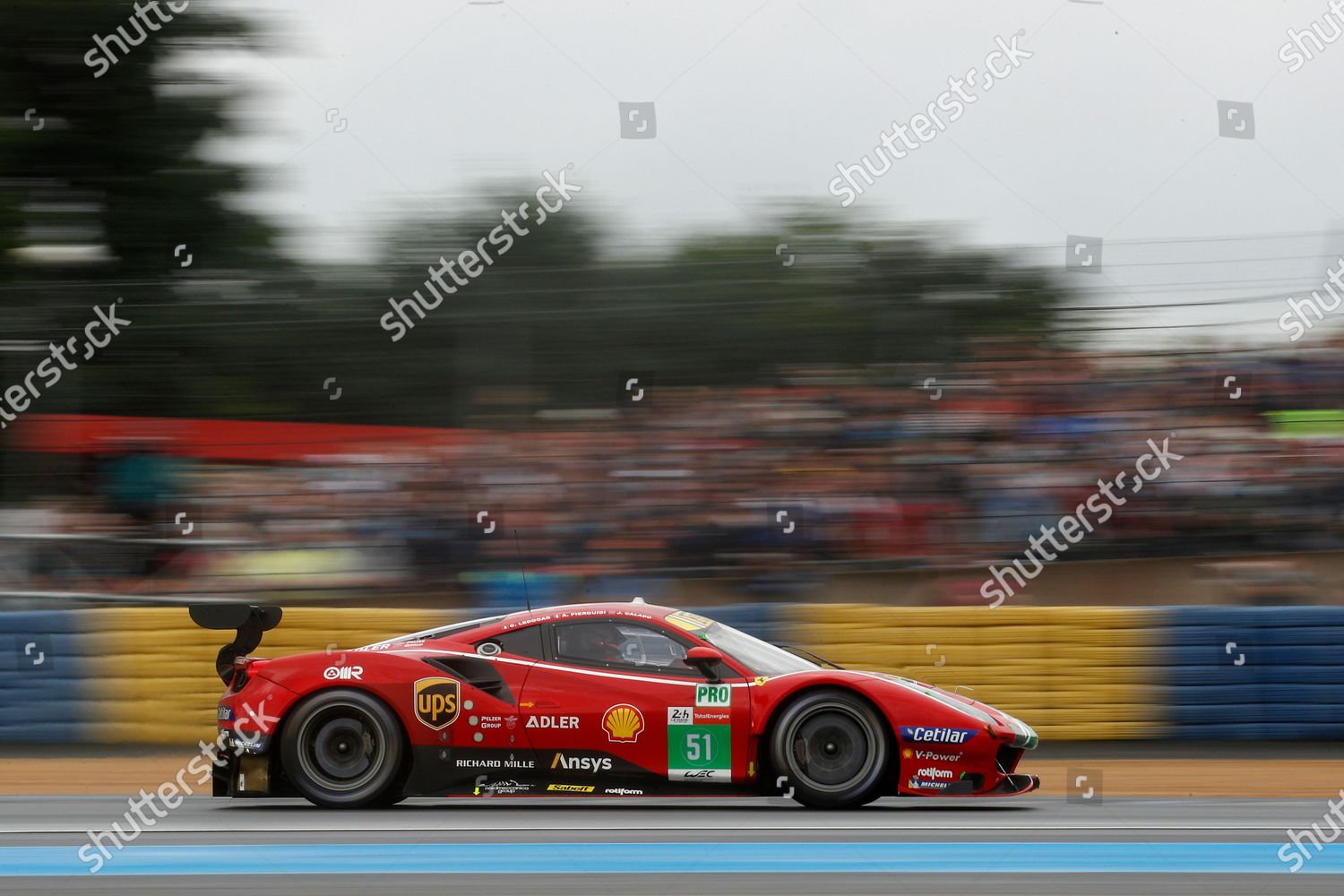 Af Corse Racing Car Starting No51 Editorial Stock Photo - Stock Image ...