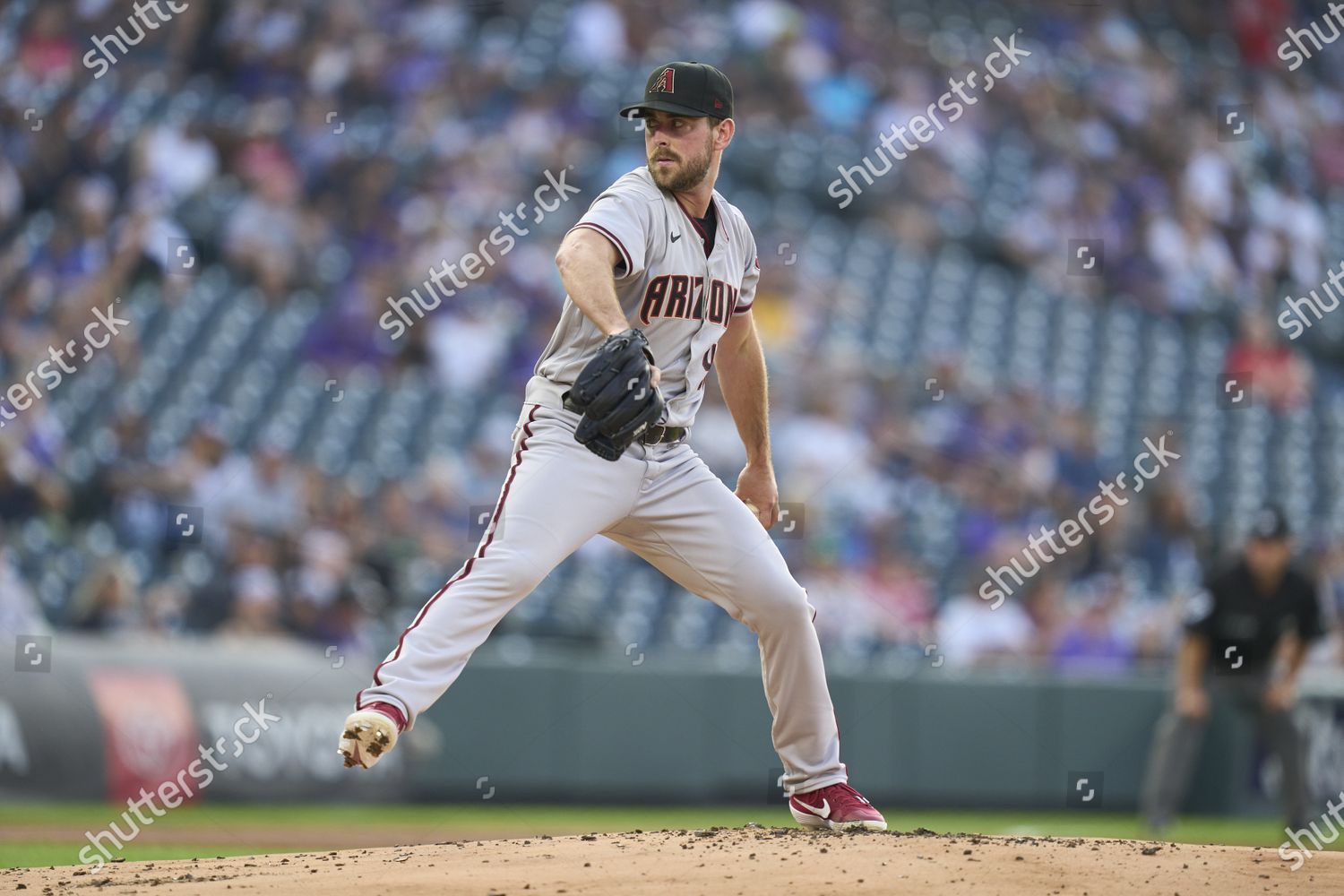Arizona Pitcher Tyler Gilbert 49 Throws Editorial Stock Photo - Stock ...