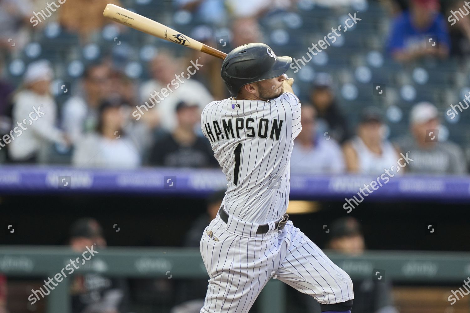 Colorado Center Fielder Garrett Hampson 1 Editorial Stock Photo - Stock ...