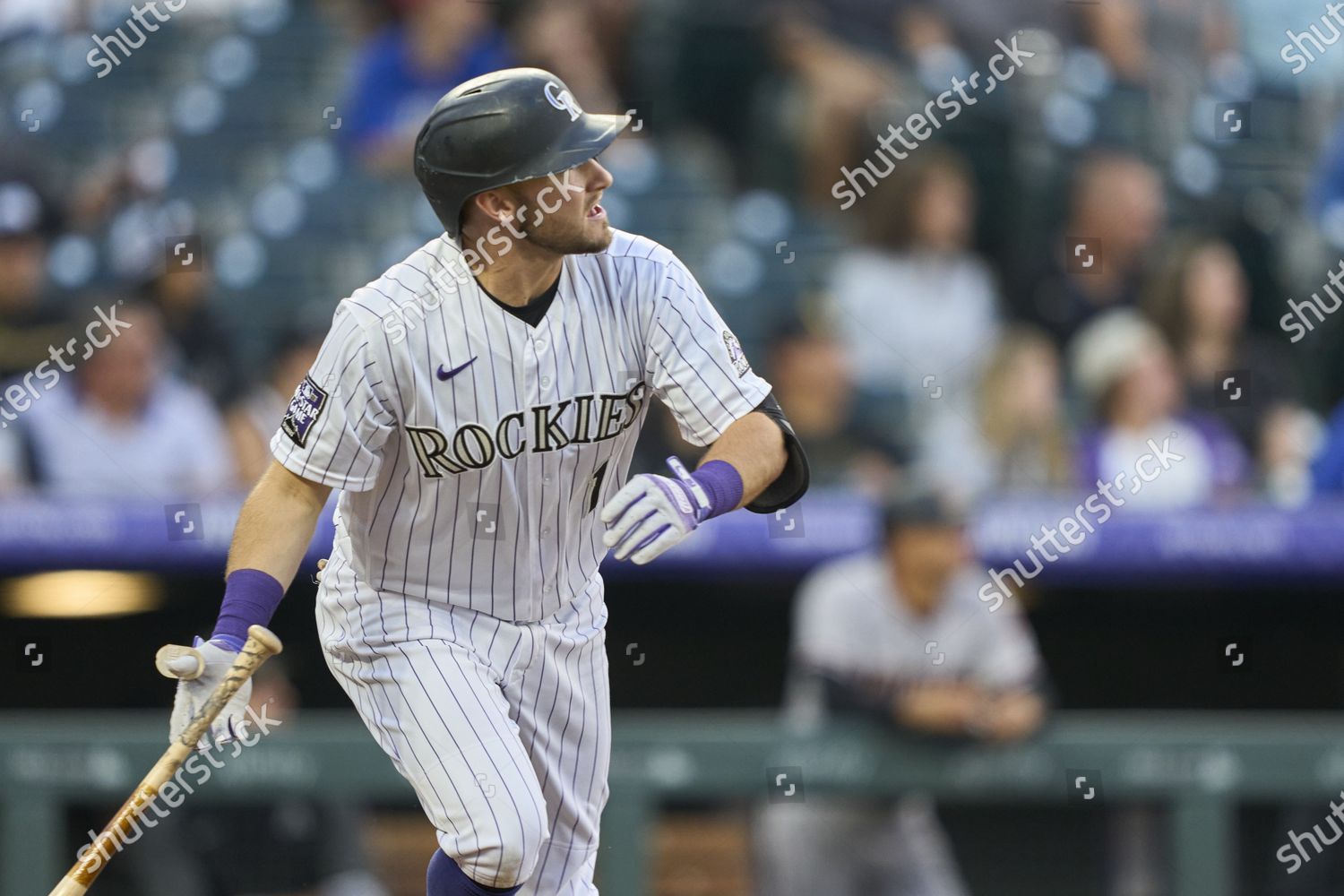 Colorado Center Fielder Garrett Hampson 1 Editorial Stock Photo - Stock ...