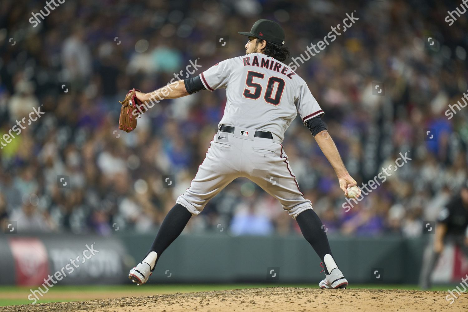 ARIZONA PITCHER NOE RAMIREZ 50 THROWS Editorial Stock Photo - Stock ...