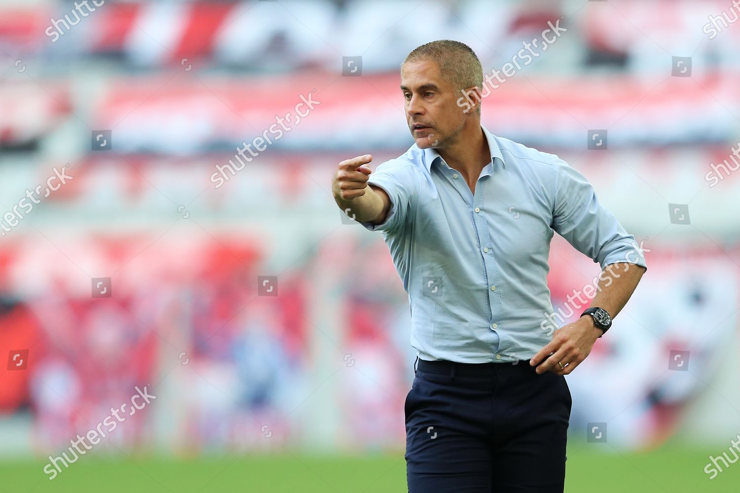Corinthians Coach Sylvinho During Match Between Editorial Stock Photo ...