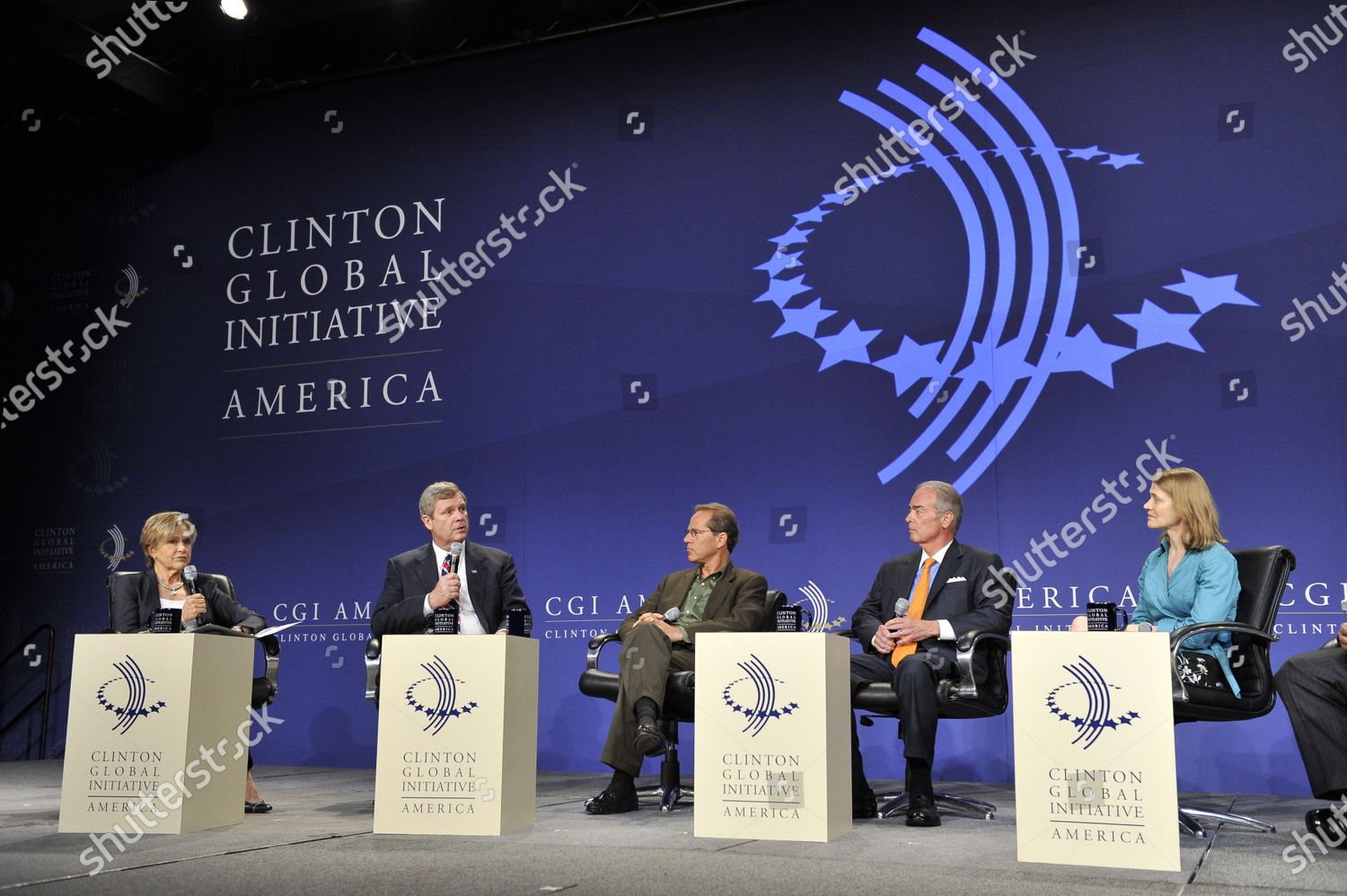 Rockefeller Foundation President Judith Rodin Lr Editorial Stock Photo ...