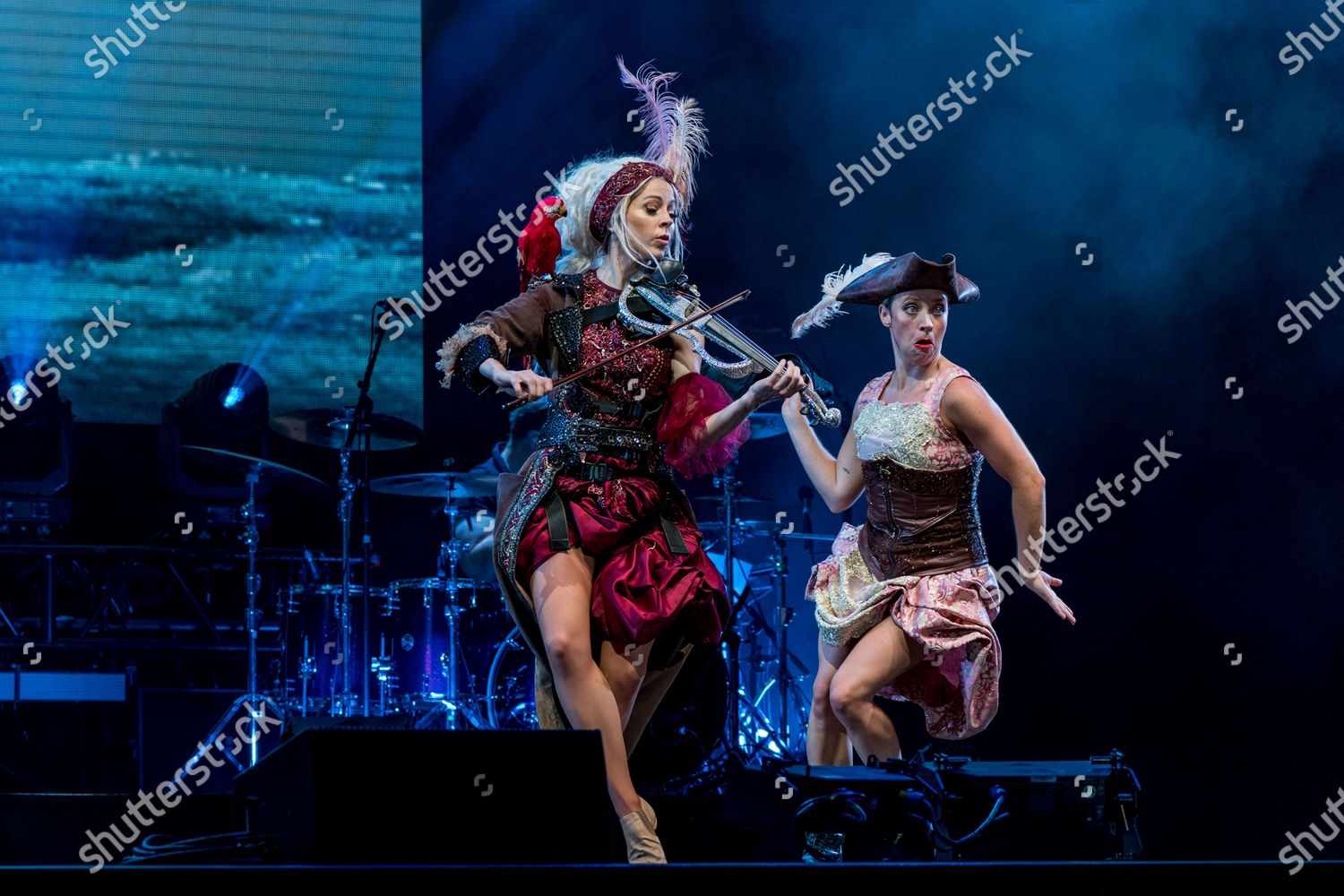 Lindsey Stirling Addie Byers Editorial Stock Photo - Stock Image ...