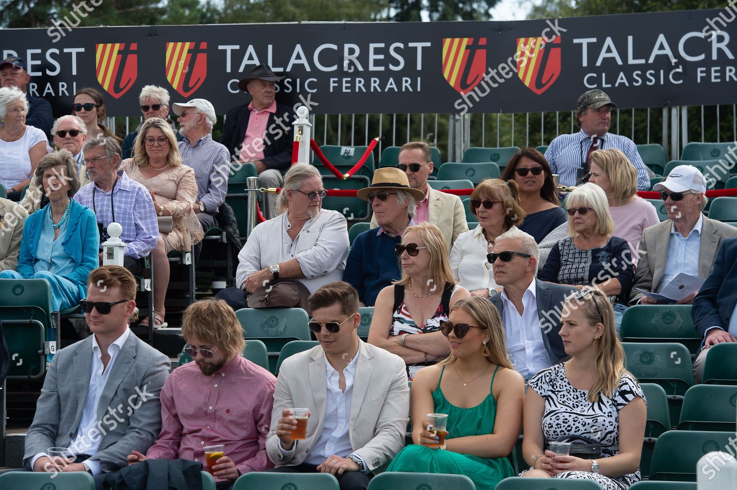 Guests Members Enjoying Polo Hospitality Guards Editorial Stock Photo ...