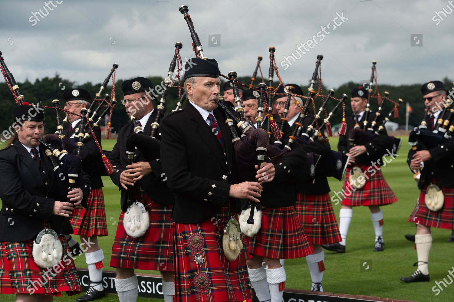 Scots Guards Association Played Guests Players Editorial Stock Photo ...