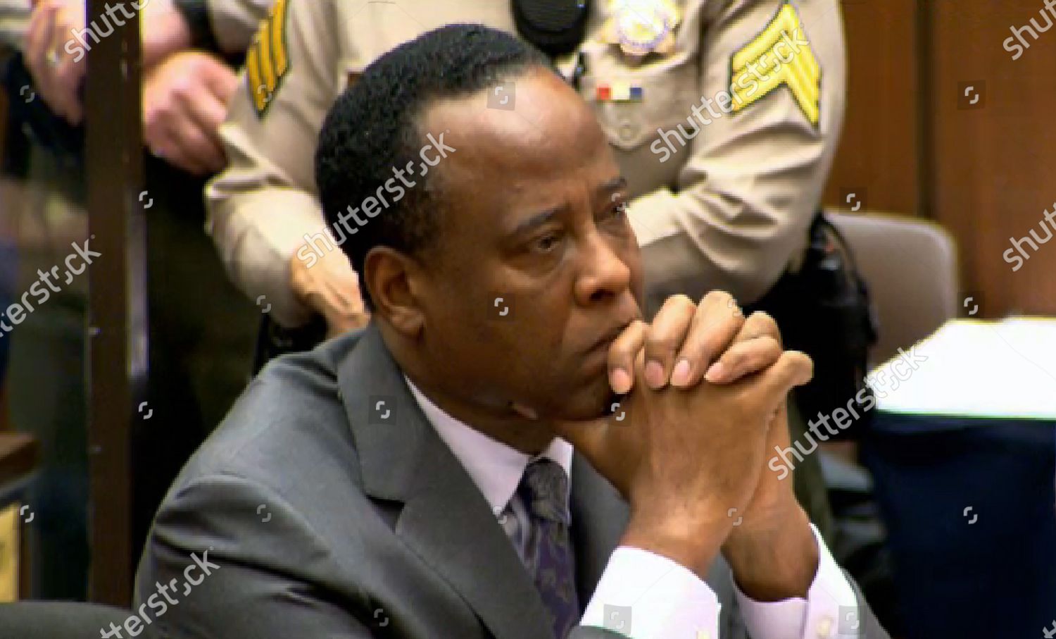 Dr Conrad Murray Listens Judge Michael Editorial Stock Photo - Stock ...